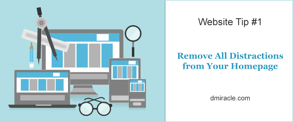 Remove All Distractions from Your Homepage ⋆ dmiracle